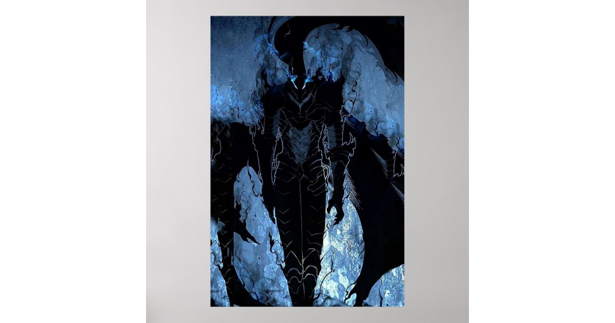 Igris Solo Leveling Poster | Zazzle