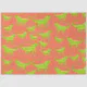 Iguana Lizard Pattern Tissue Paper | Zazzle