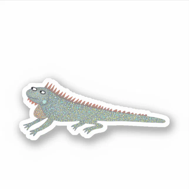 Iguana Sticker | Zazzle