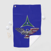 III Corps Phantom Warriors Eagle Golf Towel | Zazzle