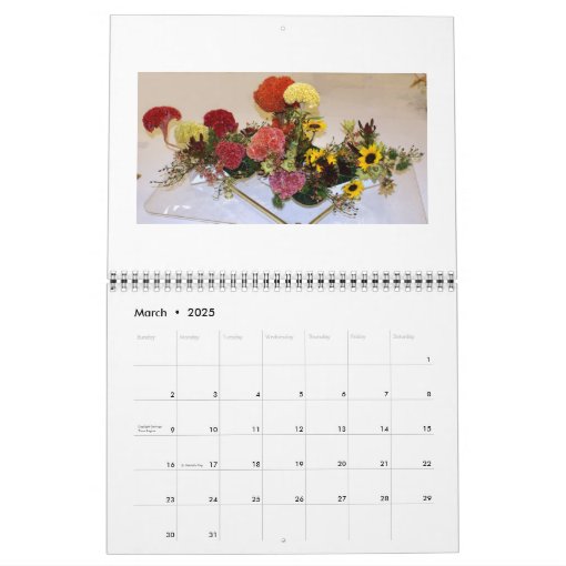 Ikebana Calendar | Zazzle