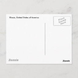 Illinois, USA Postcard | Zazzle