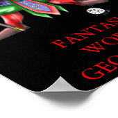 ILLITHIDMON CHIBI MIND FLAYER FANTASY WORLD GEO POSTER | Zazzle