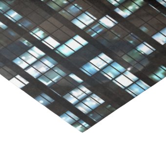 Illuminated windows pattern tissue paper | Zazzle