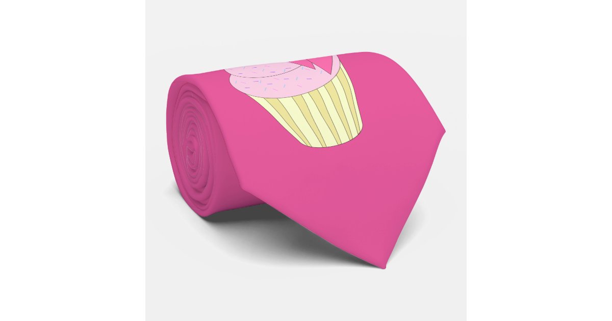 illusima Decorated Cupcake Neck Tie | Zazzle