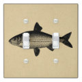 Illustrated Fish Art Light Switch Cover | Zazzle