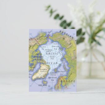 Illustrated Map 2 Postcard | Zazzle