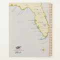 Illustrated map of Florida Planner | Zazzle