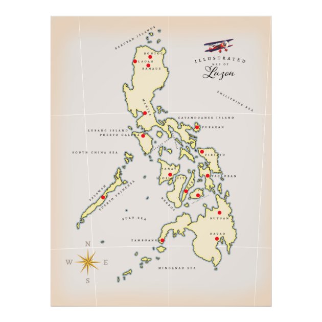 philippines map luzon