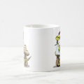 Illustration Of A Cartoon Raptor Poet Thinking. Coffee Mug | Zazzle