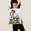 Illustration Of A Cartoon Raptor Poet Thinking. Tote Bag | Zazzle