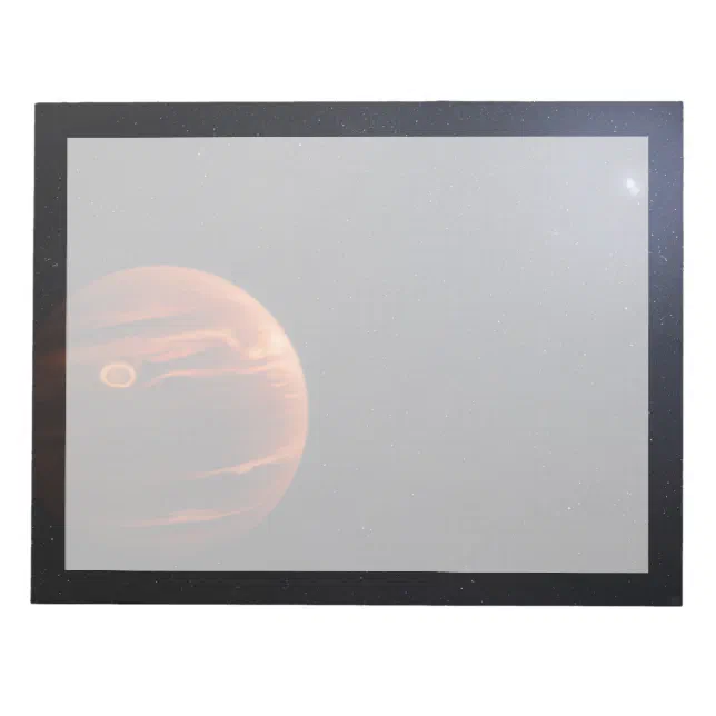 Illustration Of Exoplanet Vhs 1256 B And Its Stars Notepad | Zazzle