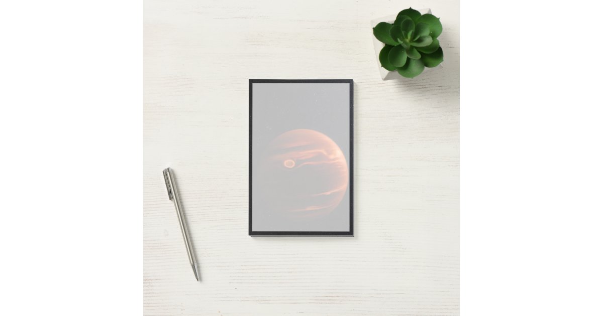 Illustration Of Exoplanet Vhs 1256 B And Its Stars Post-it Notes | Zazzle