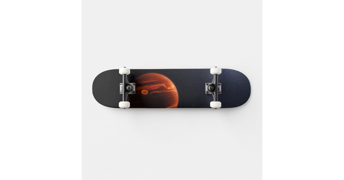 Illustration Of Exoplanet Vhs 1256 B And Its Stars Skateboard | Zazzle