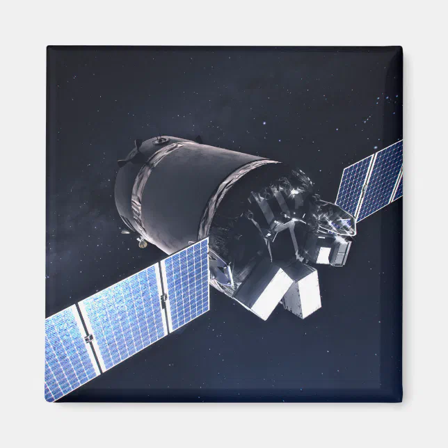 Illustration Of The Dragon Xl Spacecraft. Magnet | Zazzle