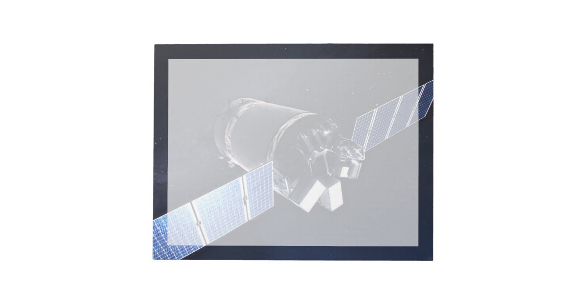 Illustration Of The Dragon Xl Spacecraft. Notepad | Zazzle