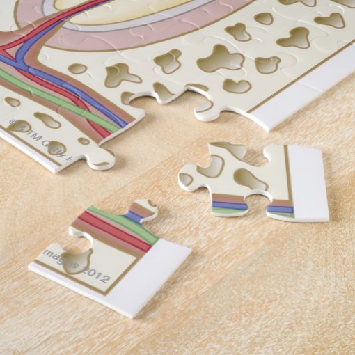 Illustration of Tooth Decay Jigsaw Puzzle | Zazzle