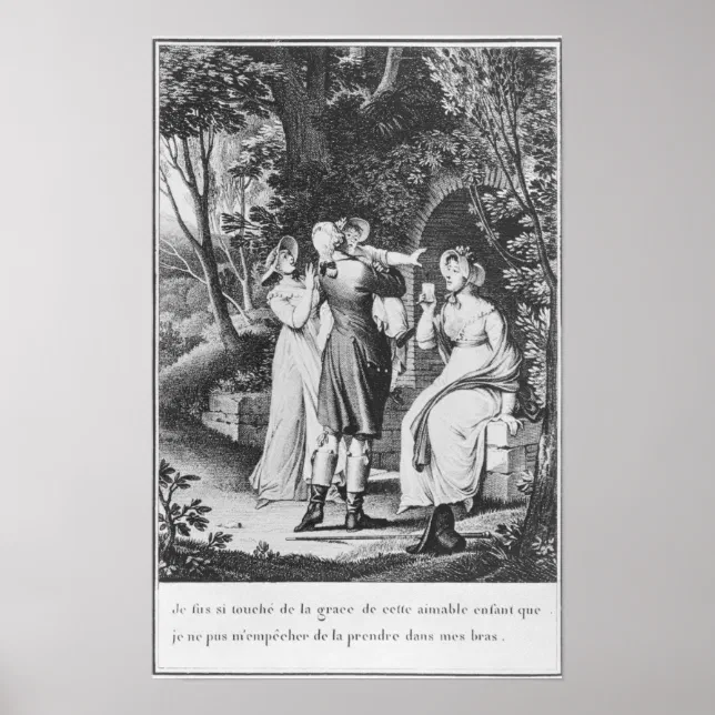 Illustration 'The Sorrows of Werther' by Poster | Zazzle