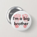 I'm a big brother pin | Zazzle