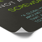 I'm a Designer, not a screwdriver Poster | Zazzle