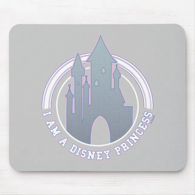 "I'm A Disney Princess" Castle Graphic Mouse Pad | Zazzle