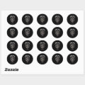 I'm a Huge Metal Fan - Pedestal Fan Classic Round Sticker | Zazzle