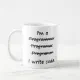 I'm a Programmer I Write Code Bad Speller Coffee Mug | Zazzle
