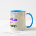 I'm a Social Worker. What's Your Super Power? Mug | Zazzle