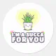 I'm a Succa for You Card Classic Round Sticker | Zazzle