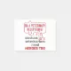 I'm a Veterinary Receptionist Because Heroes Quote Post-it Notes | Zazzle