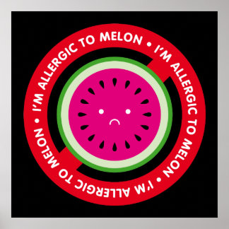 Allergy Posters | Zazzle