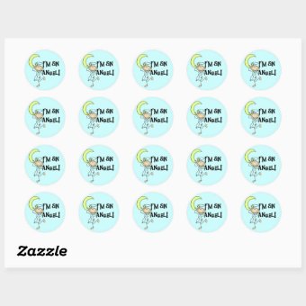 I'm an Angel Stickers | Zazzle
