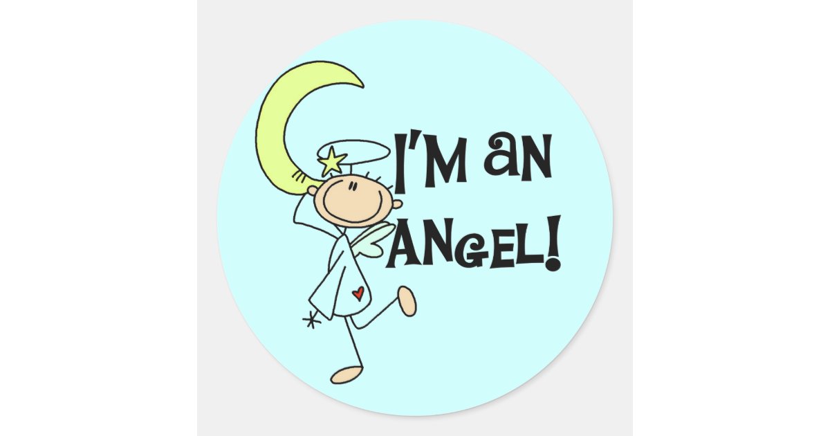 I'm an Angel Stickers | Zazzle