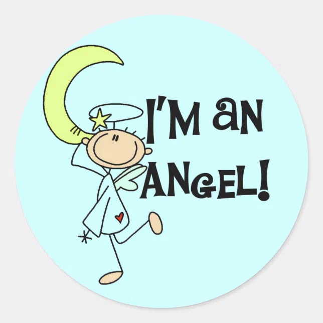 I'm an Angel Stickers | Zazzle