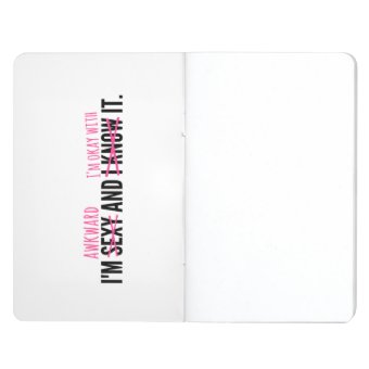 I'm awkward and I'm okay with it. Journal | Zazzle
