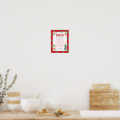 I'm Back Elf Welcome Hello Christmas Elf Poster | Zazzle