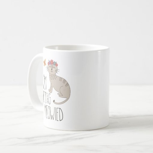 I'm Getting Meowied Cat Wedding. Coffee Mug | Zazzle