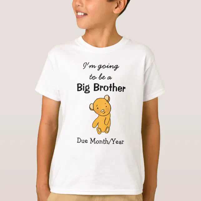 I'm going to be a Big Brother T-Shirt | Zazzle