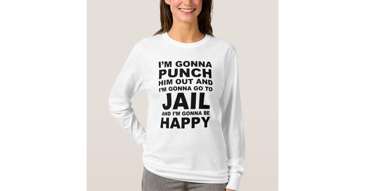 I'm Gonna Punch Him Out Funny Pelosi Quote T-Shirt | Zazzle
