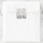 I'm Married Square Sticker | Zazzle
