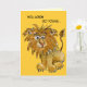 I'm not LION Birthday Card | Zazzle