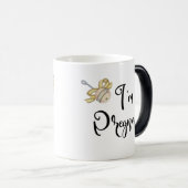 I'm Pregnant Pregnancy Hidden Message Surprise Magic Mug | Zazzle