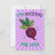 I'm Rooting For You Food Pun Thank You Card | Zazzle