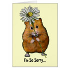 I'm Sorry Cute Sad Panda Drawing Card Template | Zazzle.com