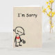 I'm Sorry. Broken Heart Card. Card | Zazzle