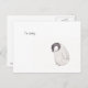 I'm Sorry Cute Penguin Post Card | Zazzle