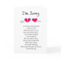 I'm Sorry / Forgive Me Card | Zazzle