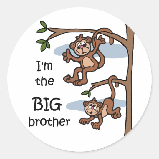 I'm the Big Brother stickers | Zazzle.com