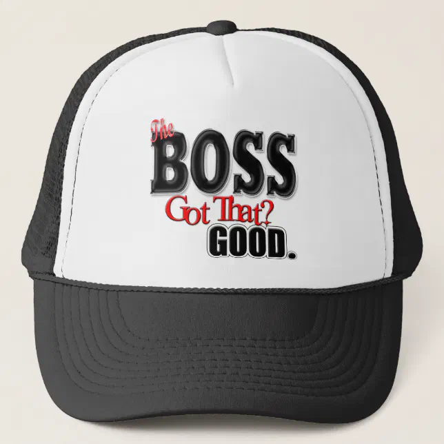 I'm the Boss Hat | Zazzle