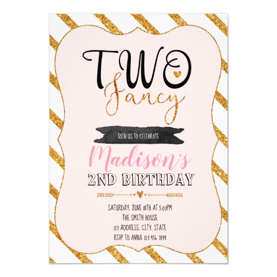 Im two fancy party invitation | Zazzle.com